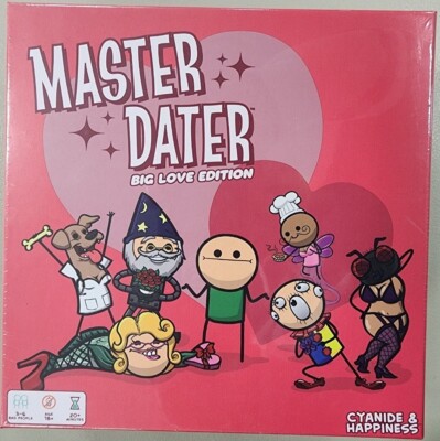 NEW Master Dater Kickstarter Gamefound Big Love Edition Cyanide ...