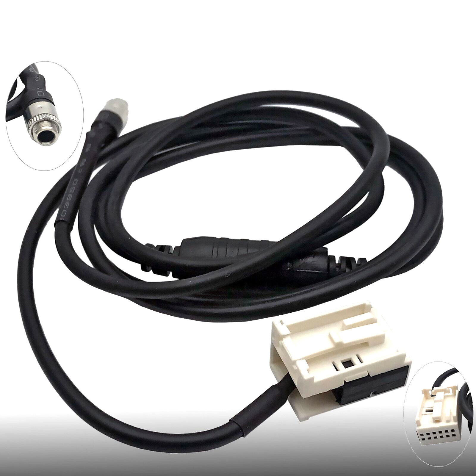 Female AUX Auxiliary Audio Input Kit Adapter Cable For BMW E60/61/65/88 ...