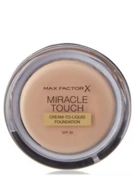 MAX FACTOR MIRACLE TOUCH FOUNDATION.SHADE 48 GOLDEN BEIGE.SPF 30.FULL ...