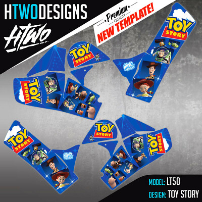 SUZUKI LT50 GRAPHICS KIT TO FIT LT 50 STICKERS QUAD DECALS STICKER ...