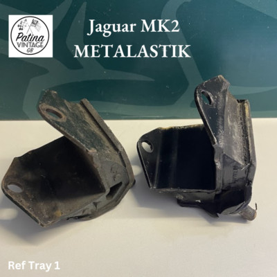 METALASTIK JAGUAR DAIMLER FRONT SUSPENSION VEE MOUNTS JAGUAR MK2 V8 250 ...