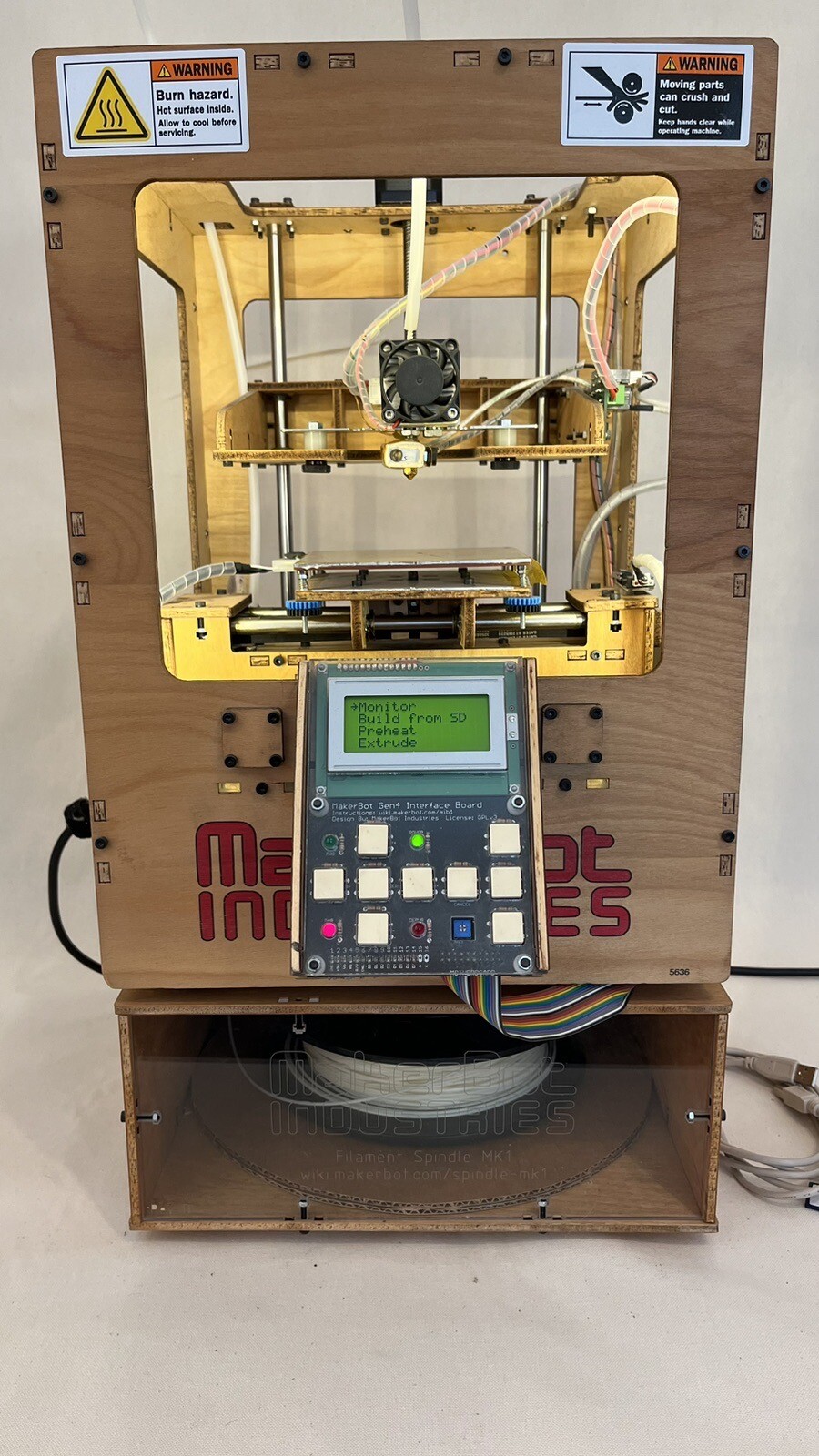 MakerBot Thing-o-Matic w/ Gen 4 Interface - Own a Piece of 3D Printing ...