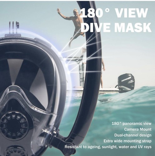 Mini Scuba Diving Tank with Sub-Mask, 0.5L Dive Portable Lungs Kit ...