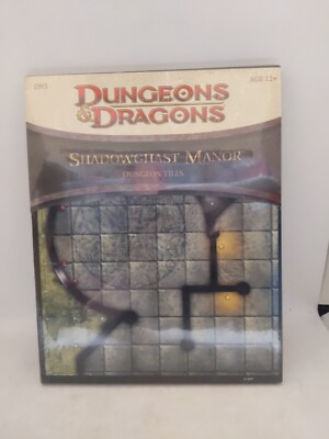 Dungeons & Dragons Accessories: DN3: Shadowghast Manor Dungeon Tiles | eBay