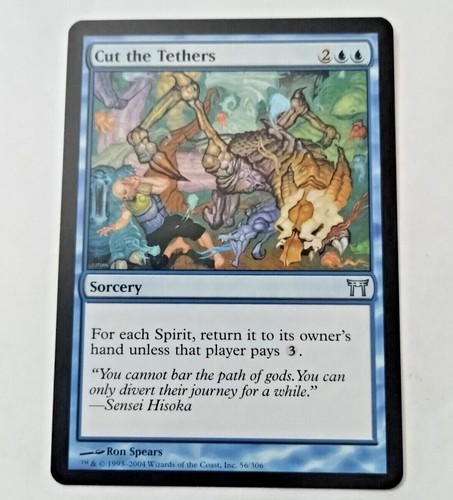 MTG Cut the Tethers Champions of Kamigawa 56/306 Regular Uncommon ...