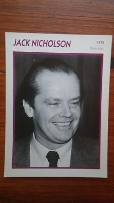 JACK NICHOLSON fiche cinéma carte lobby card actor movie 1992 | eBay