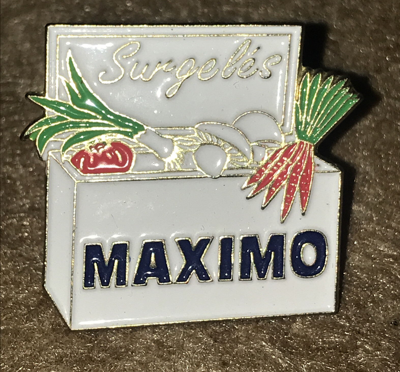 Pin's Alimentaire Aliments Surgelés Maximo | eBay