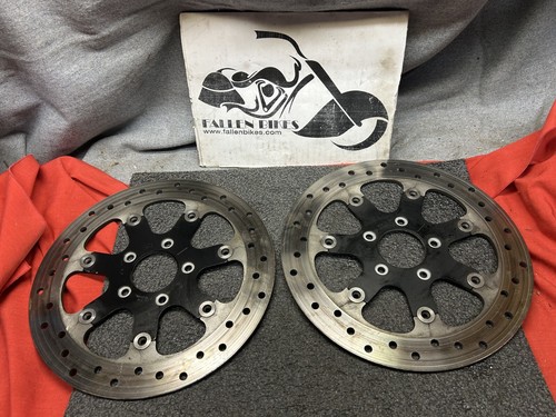 Genuine 08-23 Harley Davidson CVO Touring Front Floating Brake Rotors ...