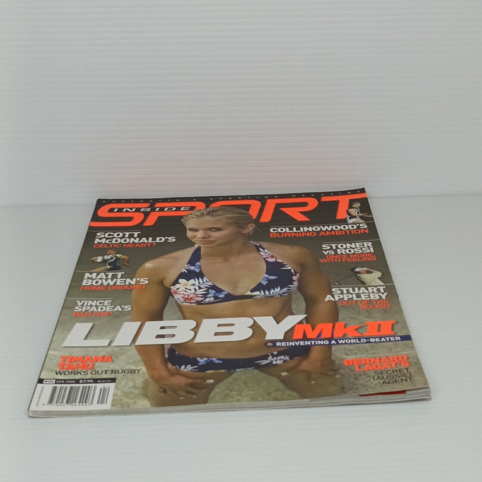 Inside Sport Magazine #196 April 2008 Libby Trickett, Stoner Vs Rossi Moto GP | eBay