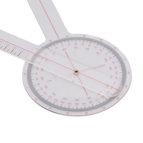 (Large) Physical Angle Protractor Ruler Easy To Read Practical ...
