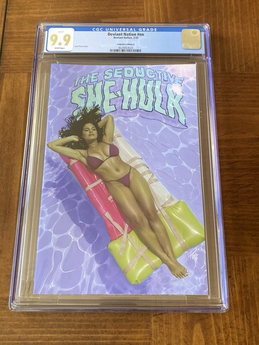 Deviant Nation nn CGC 9.9 Wh Seductive A Ed. (She-Hulk)- ONLY 1 IN ...
