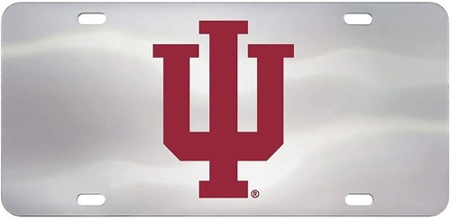 Indiana University Hoosiers License Plate Tag, Premium Stainless Steel ...