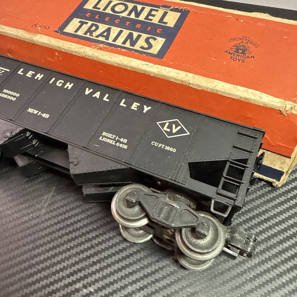 Vintage Lionel PW 6456 Black Hopper w/ Damaged Box | eBay