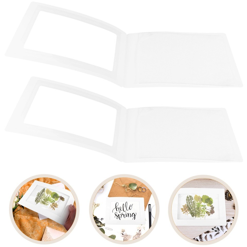 2 pezzi di piante da fiore, sacchetti per pressare le foglie, pressare ...