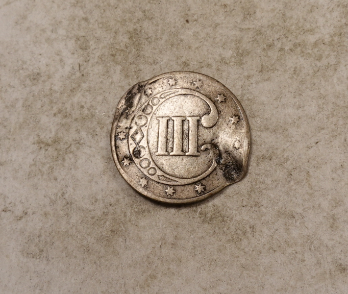 1853 Silver 3 Cent Coin (Three Cent 3C) * XS414 | eBay