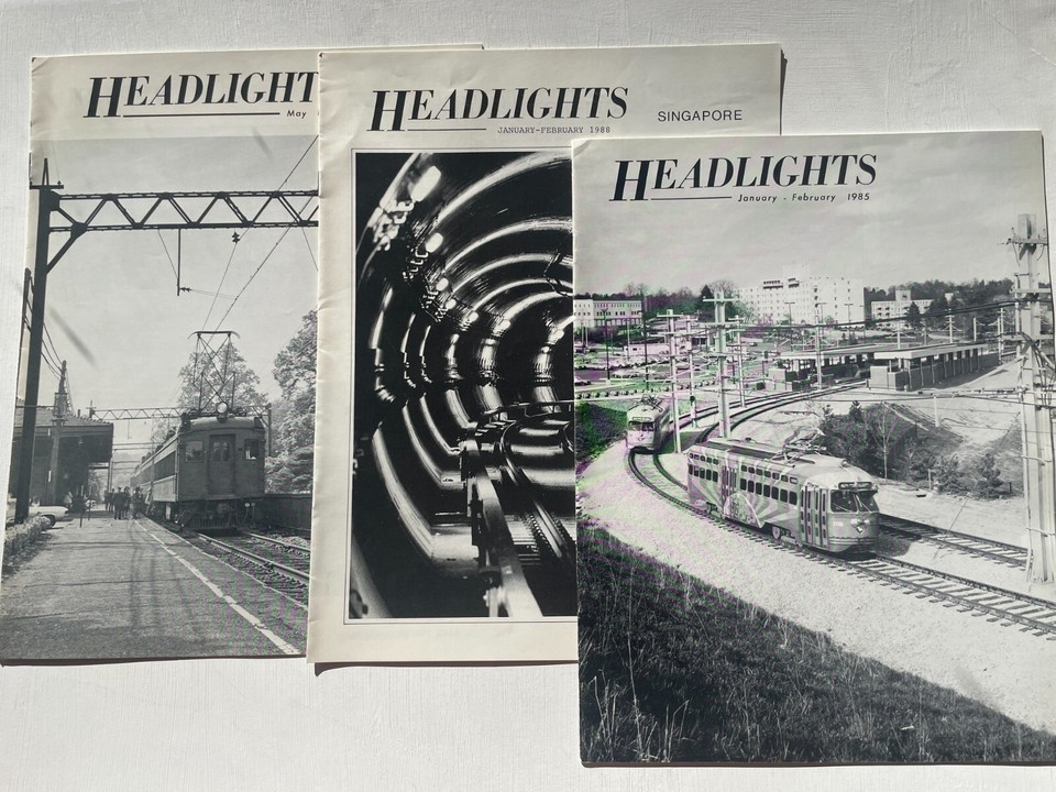 50 Headlights Magazines About Trolley and Transit Systems- Tons of ...