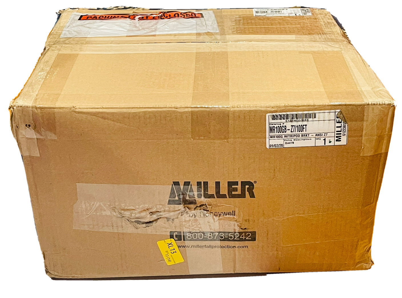 Self-retracting Lifeline 100 Ft. Honeywell Miller Mr100sb-z7/100ft Srl ...