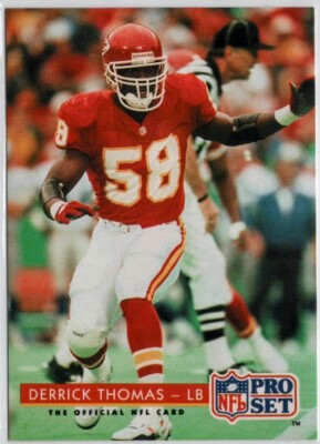 1992 Pro Set Derrick Thomas Card #204 | eBay