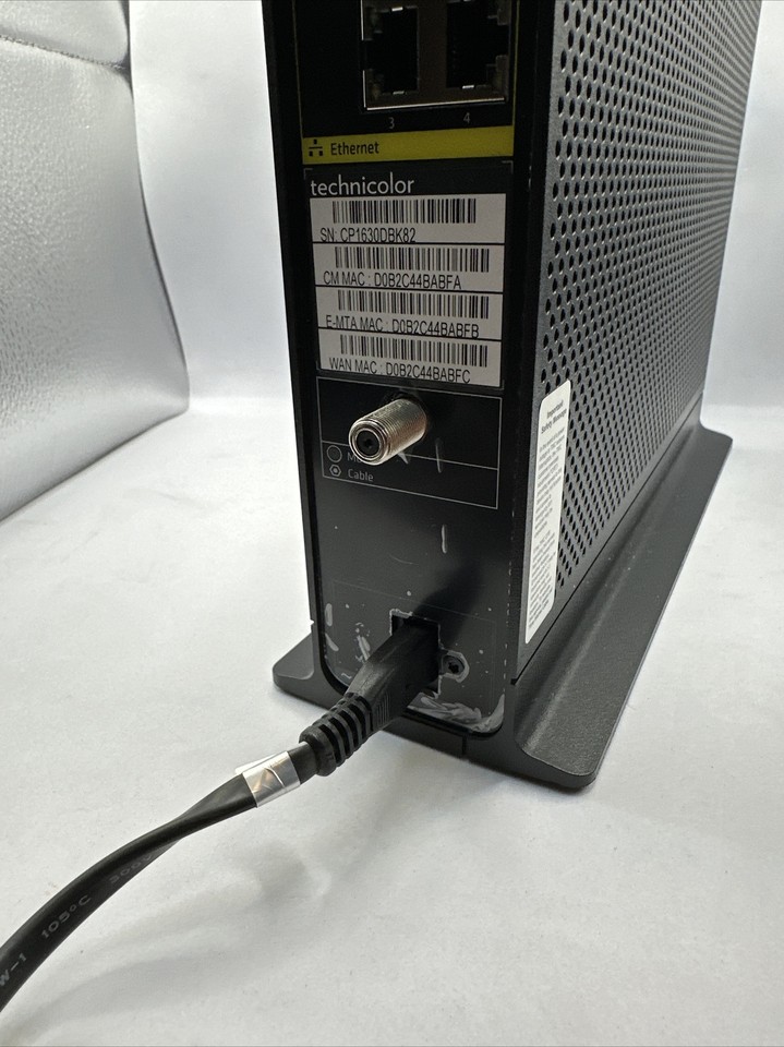 Technicolor TC8717T DOCSIS 3.0 Wireless Modem + Telephone/VoIP | eBay