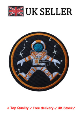 Astronaut Iron / Sew On Embroidered Patch Nasa space explorer Badge ...