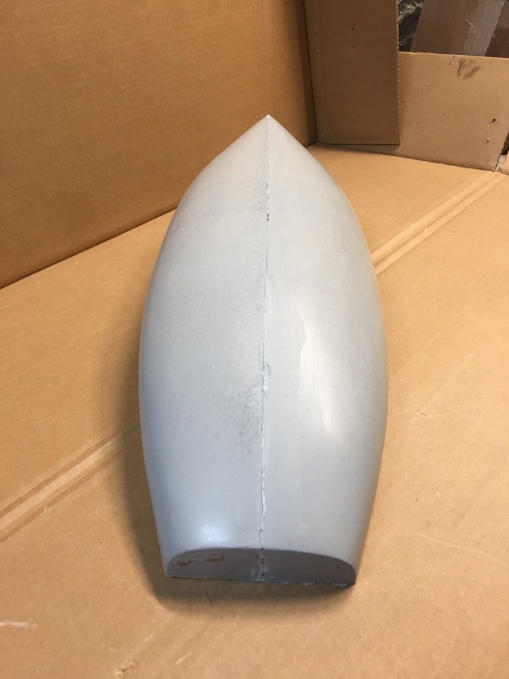 27” RC DINGHY TUGBOAT FANTAIL STEAM LAUNCH SAILBOAT FIBERGLASS HULL ...
