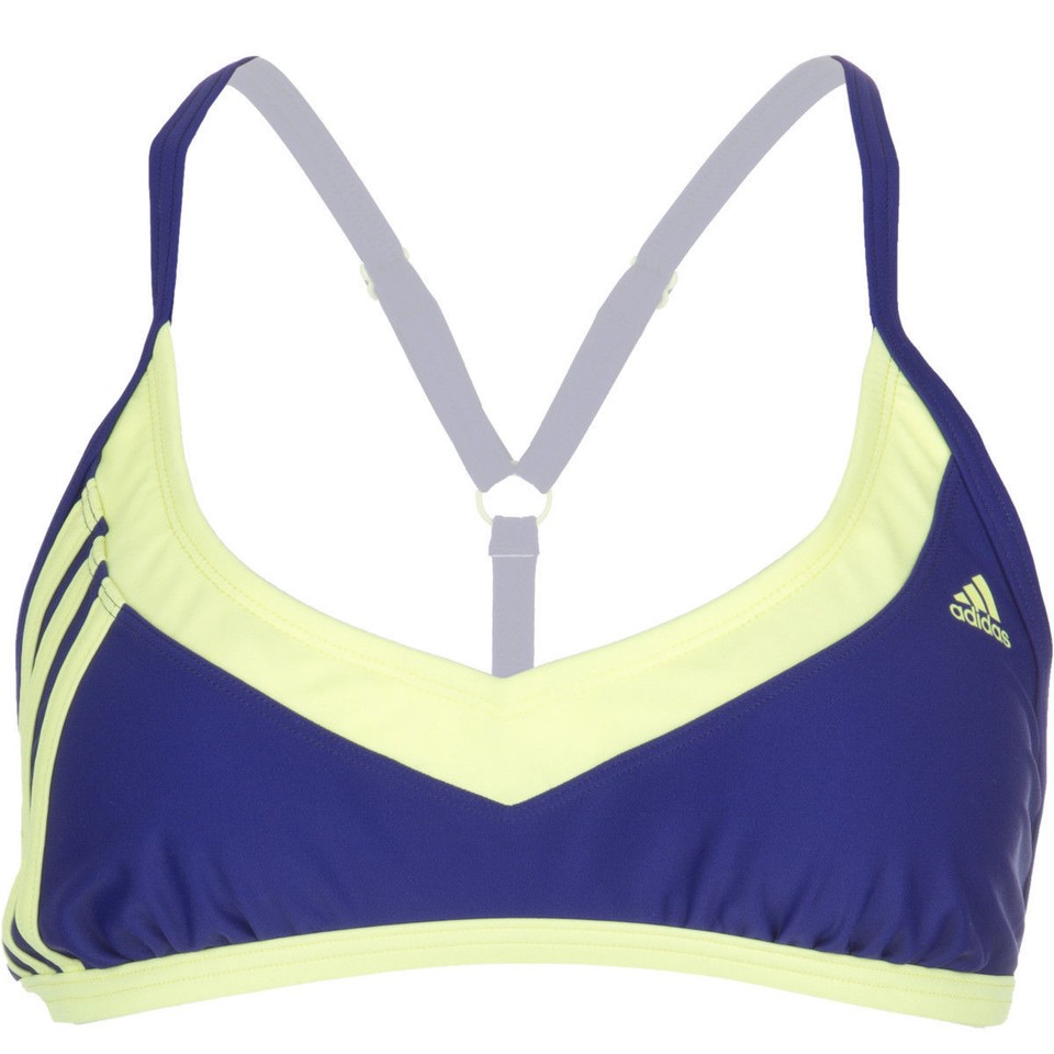 Adidas Colorblock Athletic Bikini Top 2-COLORS (Sizes 14 & 16) NWT MSRP ...