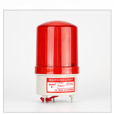 1PC LTE-1101J Industrial AC 110V Bulb Flash Siren Emergency Rotary ...