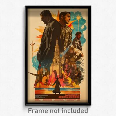 Spanish Movie Poster - Barren Portcullis (Spain Retro Film Art Print ...