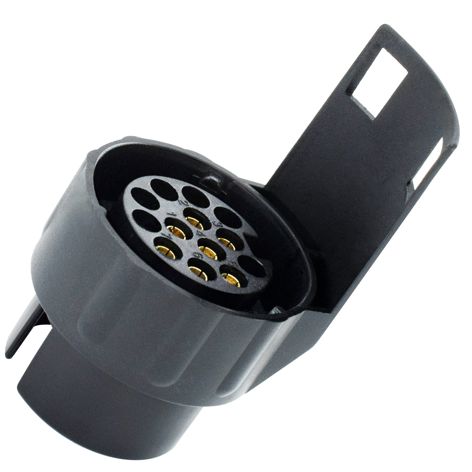 7 Pin To 13 Pin 12V Trailer Towing Socket Truck Adapter Durable Plug ...