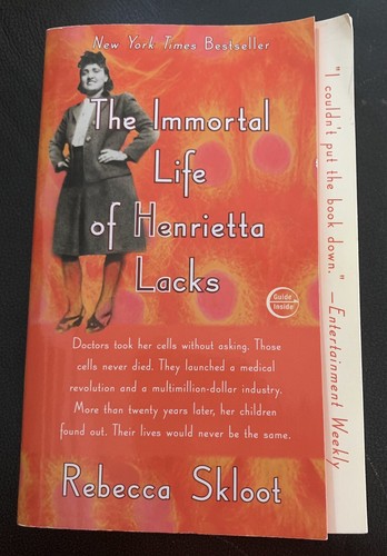 The Immortal Life of Henrietta Lacks by Rebecca Skloot (2011, Trade ...