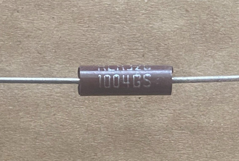 RLR32C1004GS, IRC, Mil-Spec Metal Film Resistor, 1W 1Meg Ω 100PPM 2% ...