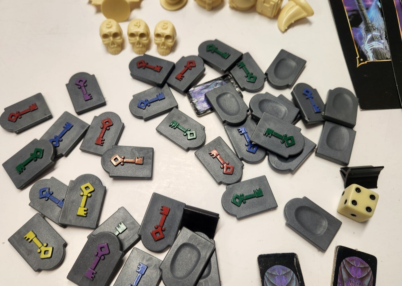 Atmosfear The Harbingers FRENCH Replacement Pieces 1995 Board Game ...