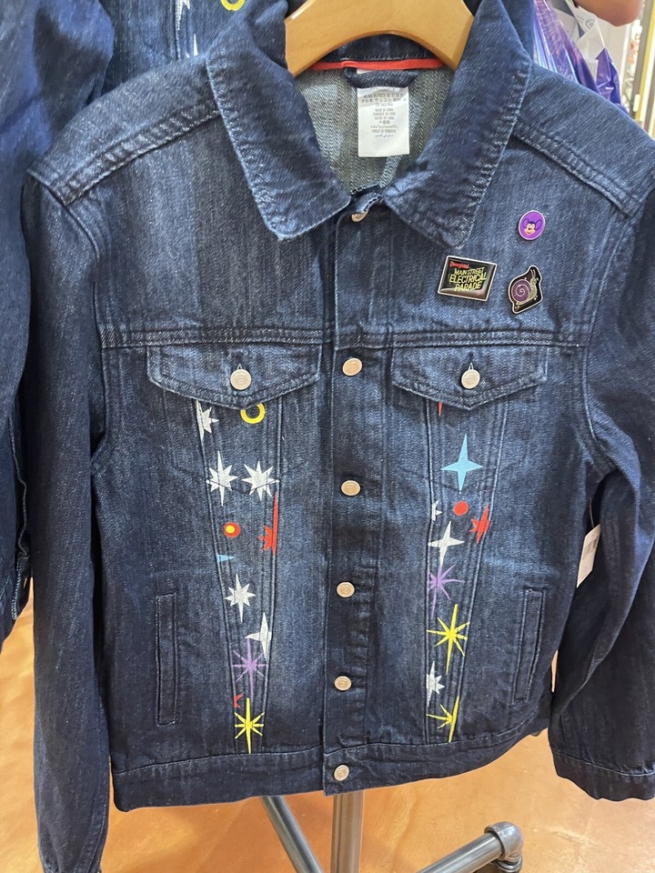 2022 Disney Parks Disneyland Main Street Electrical Parade Jean Jacket ...