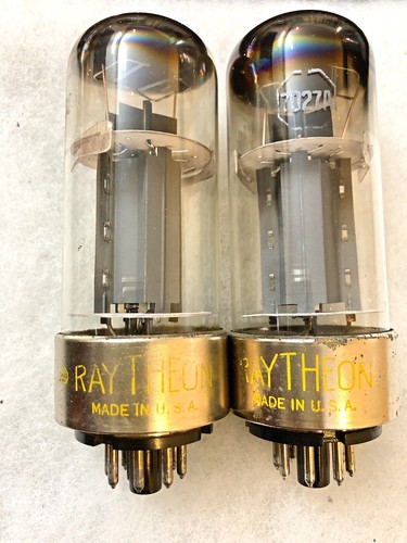 7027A By RCA Raytheon Label Metal Base NOS Grey Plate Tested NOS, DD ...