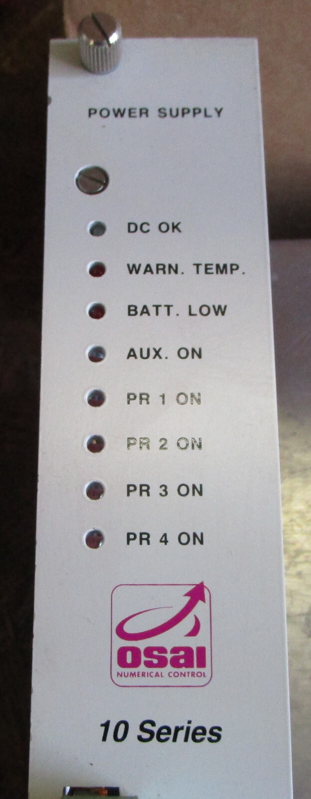 Osai Numerical Control 10 Series CNC Controller Power Supply 2120443 ...