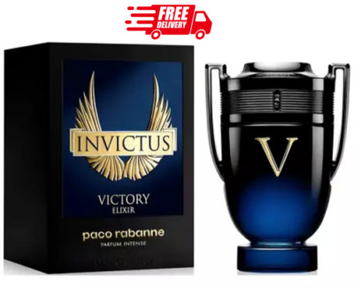 Invictus Victory Elixir by Paco Rabanne 3.4 oz Parfum intense Cologne ...