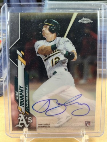 SEAN MURPHY 2018 TOPPS CHROME RC AUTO #RA-SM | eBay