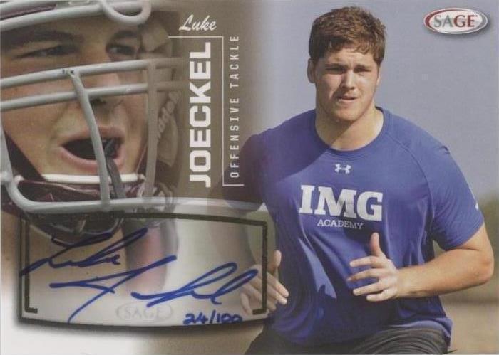 2013 SAGE - Autographs Luke Joeckel #22 Gold /100 (AU, RC) for sale ...