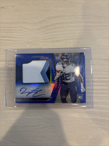 2020 Panini Certified Football - Auto Relic Card - Darrynton Evans RC ...