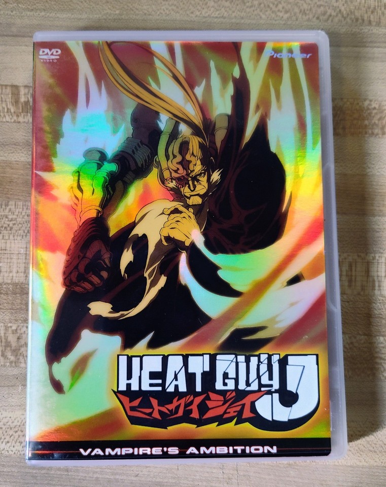 Heat Guy J Anime TV Series Heat Pack DVD Box Set 1-12 Dub Sub Wide ...