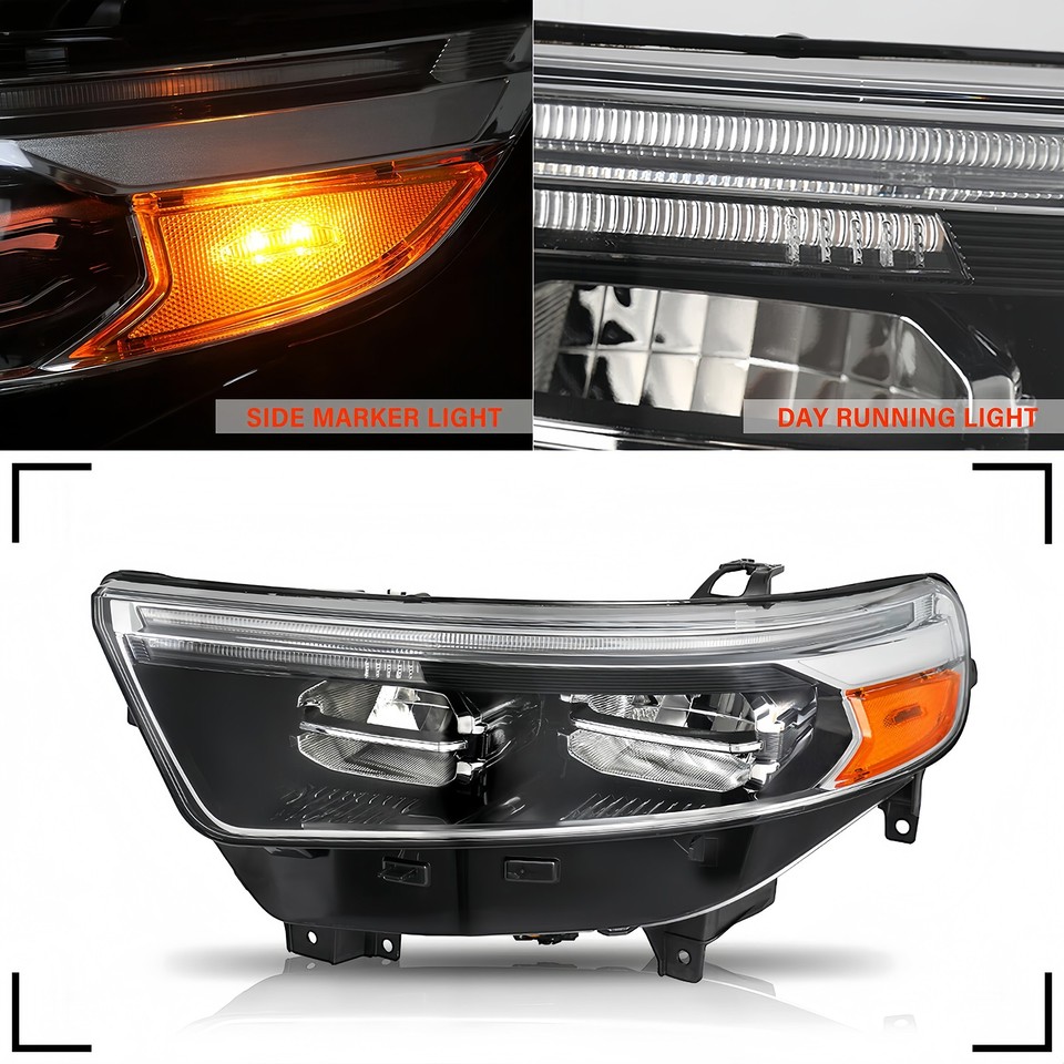 For 2020-2023 Ford Explorer Headlights Left Assembly Full LED Driver w ...