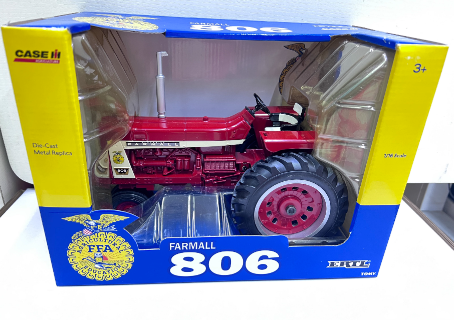 1:16 23CM CASE FARMALL 806 Tractor Farm Agricultural Machinary Diecast ...