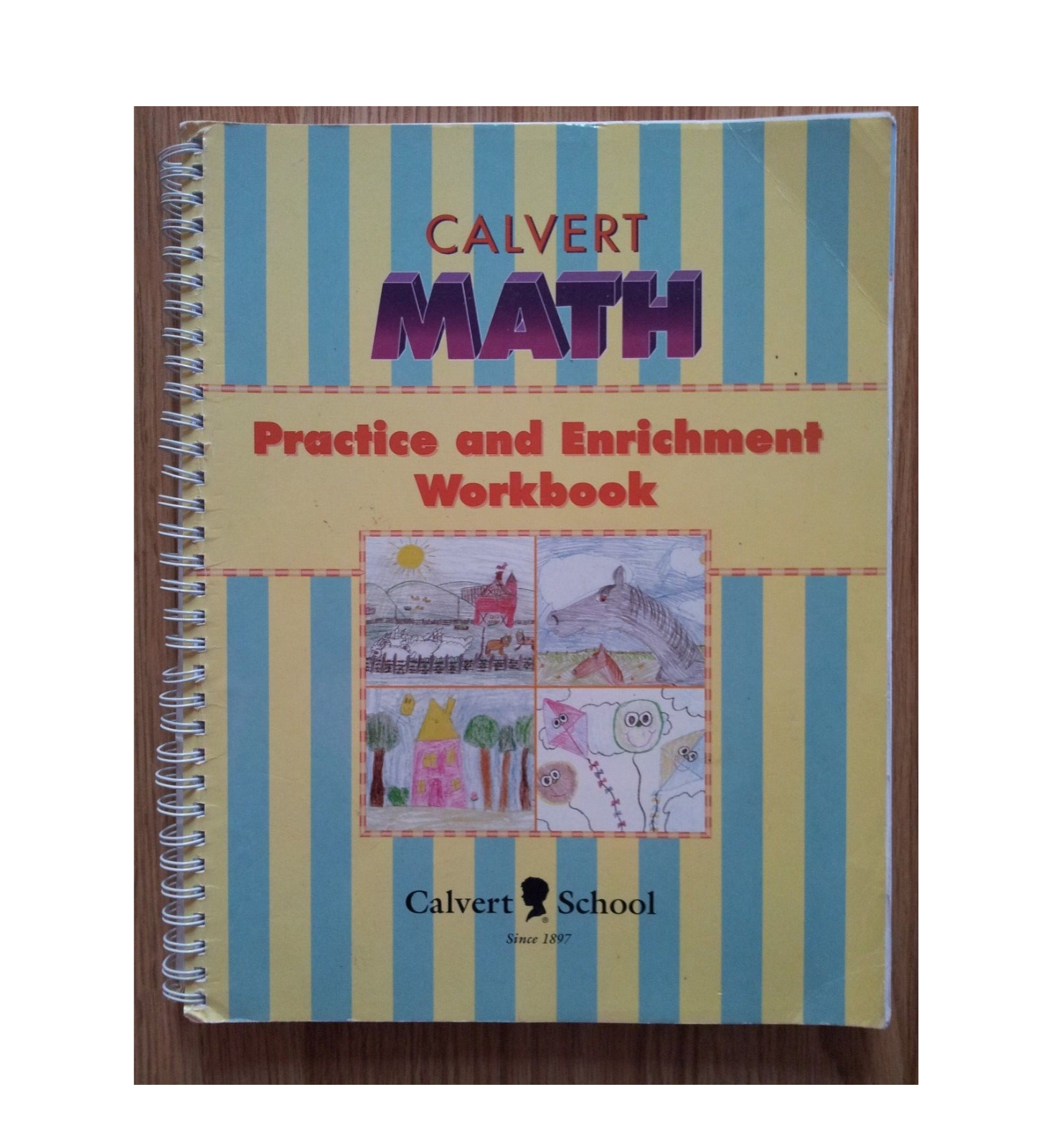2ND GRADE - CALVERT MATH PRACTICE AND ENRICHMENT - SPIRAL | eBay