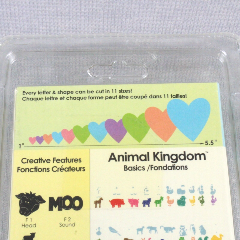 Cricut Shapes Cartridge Set ANIMAL KINGDOM Sealed NEW 2006 Farm ...