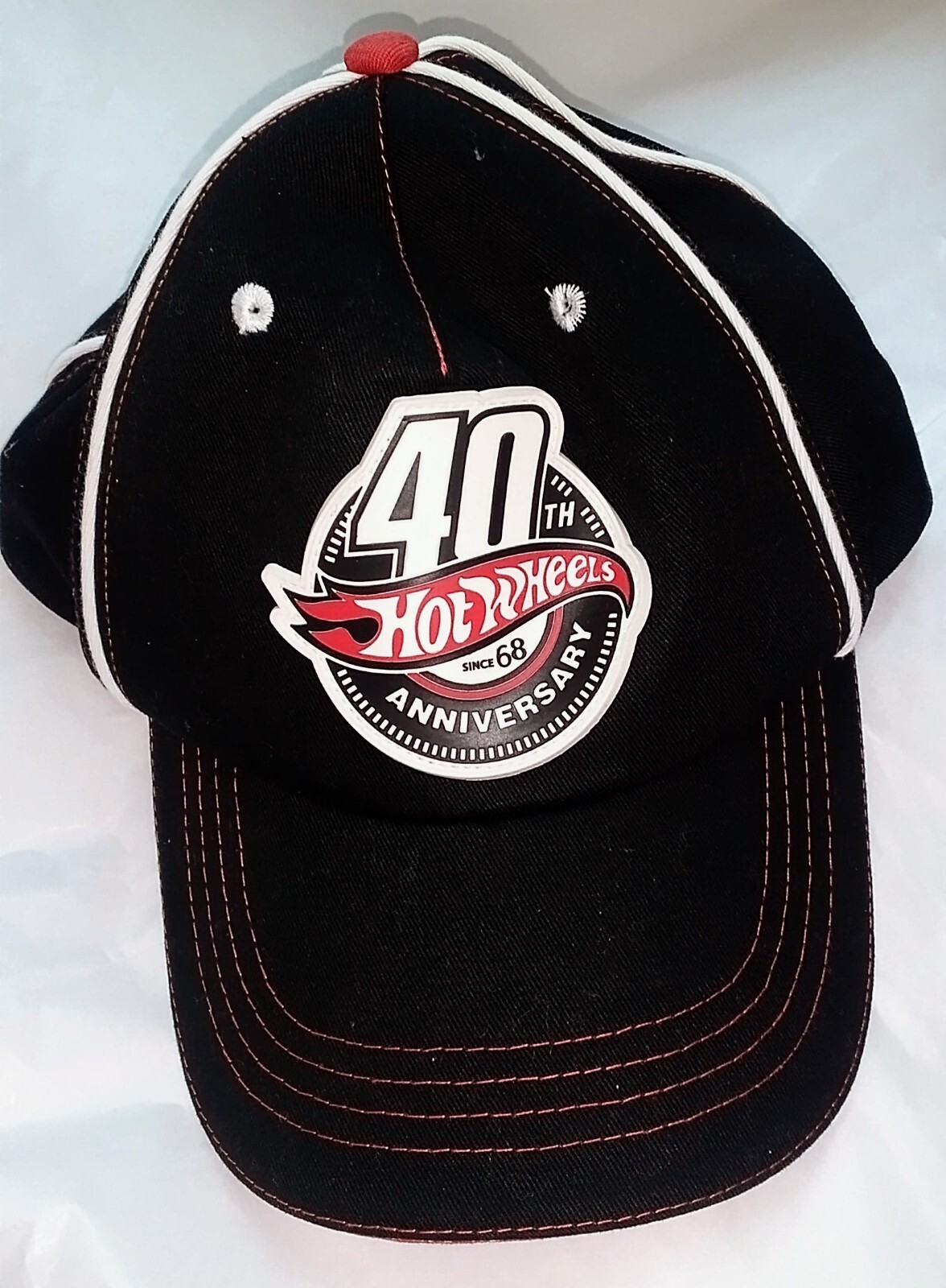 Hot Wheels 40th Anniversary Hat Adjustable Cap Strapb… - Gem