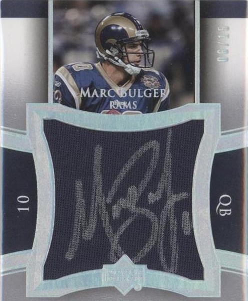 2005 Upper Deck Exquisite Collection - Super Jersey Signatures #SJS-MB ...