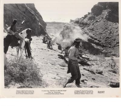 Scene from "The Battle at Apache Pass" Vintage Movie Still | eBay