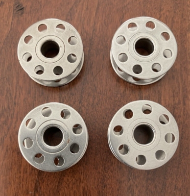 Set of 4 Vintage SINGER 221/222/301 Sewing Machine Bobbins EUC | eBay