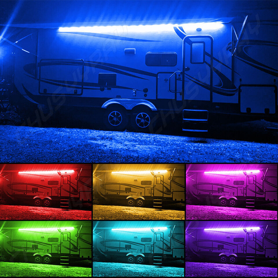 Rv Outdoor Lights 12V Interior LED Light Bar, 120 LED Interior
