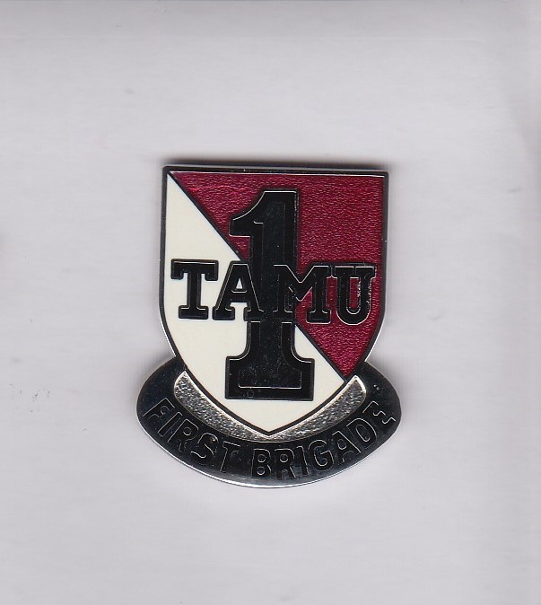 US Army ROTC 1st Bde. Texas A & M University, TX crest DUI badge TAMU ...